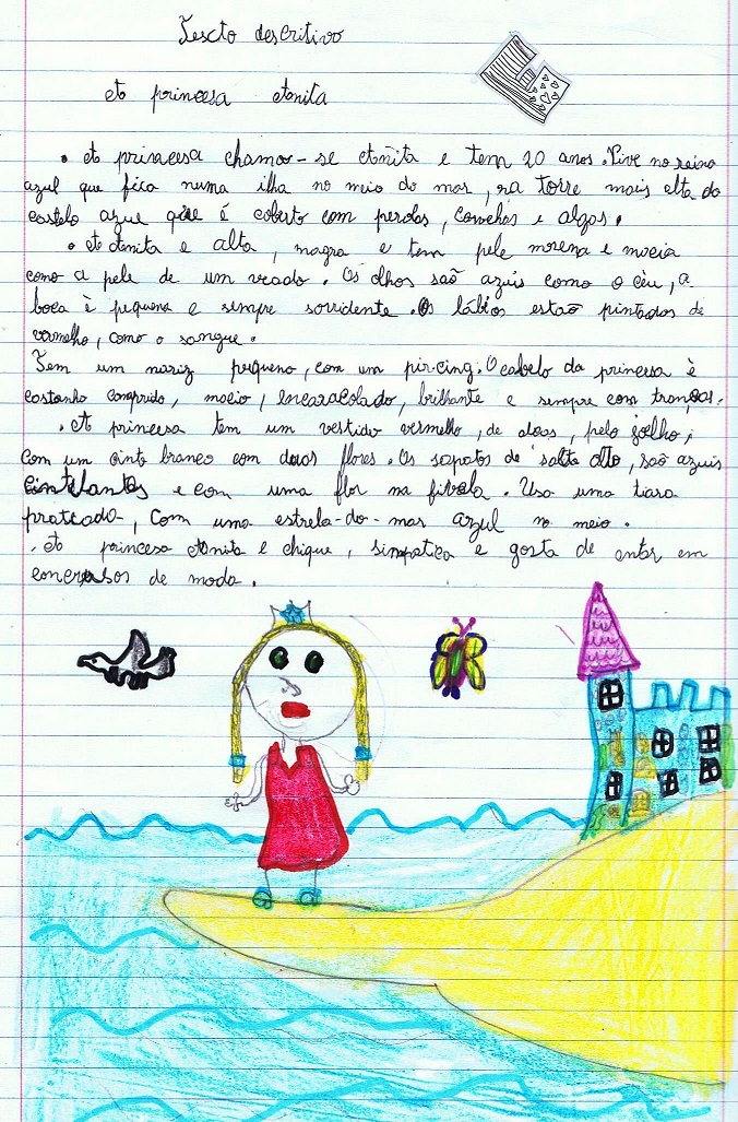 Texto descritivo :: EB FURADOURO 2014/2015